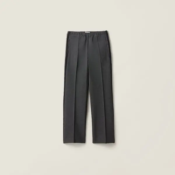Miu Miu Stitch Knit Fabric Pants