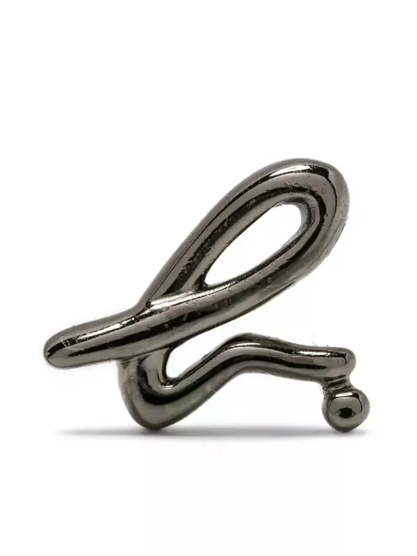 AGNÈS B. Logo Stud Earring