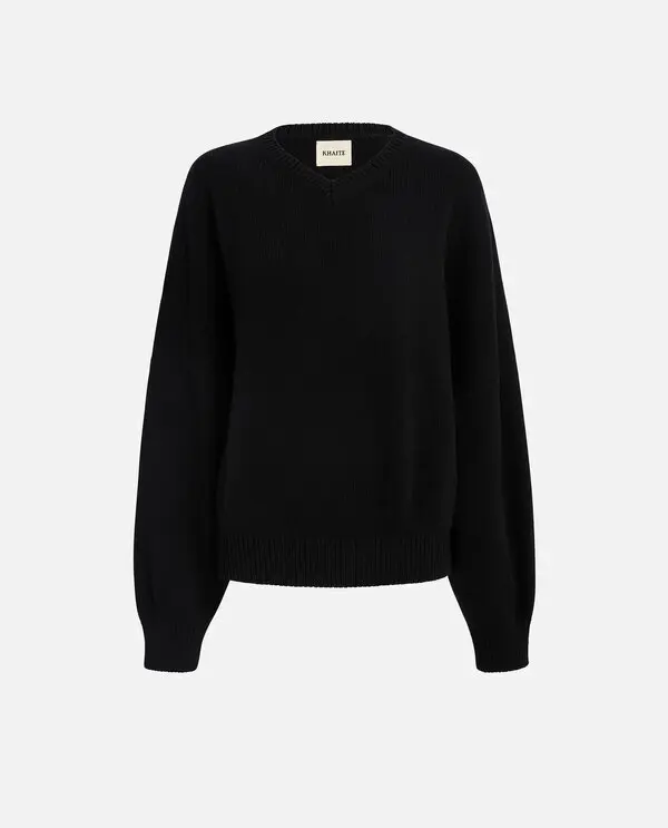 Khaite Wolfe Sweater - Black