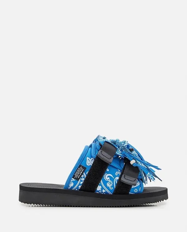 Alanui Suicoke X Moto Slide Sandal - Blue