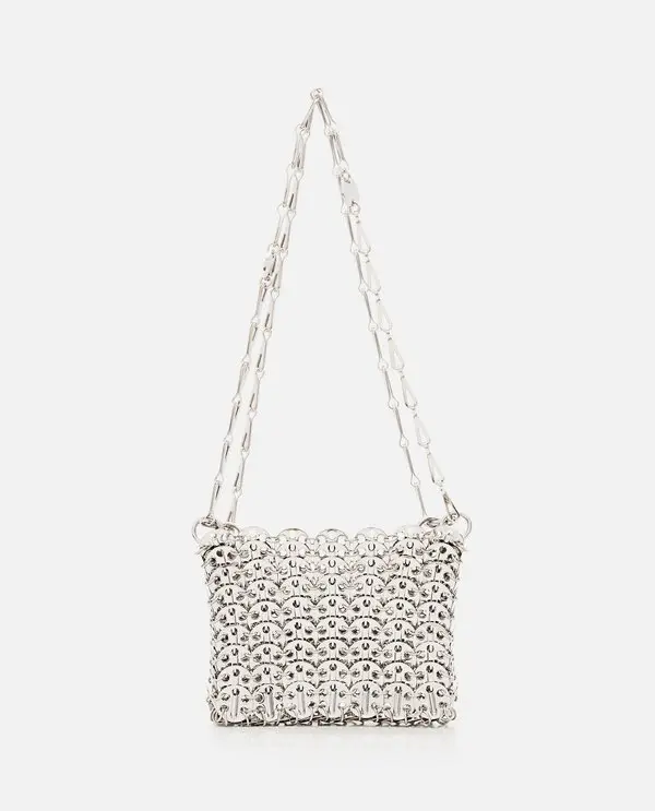 Rabanne 1969 Nano Shoulder Bag - Silver