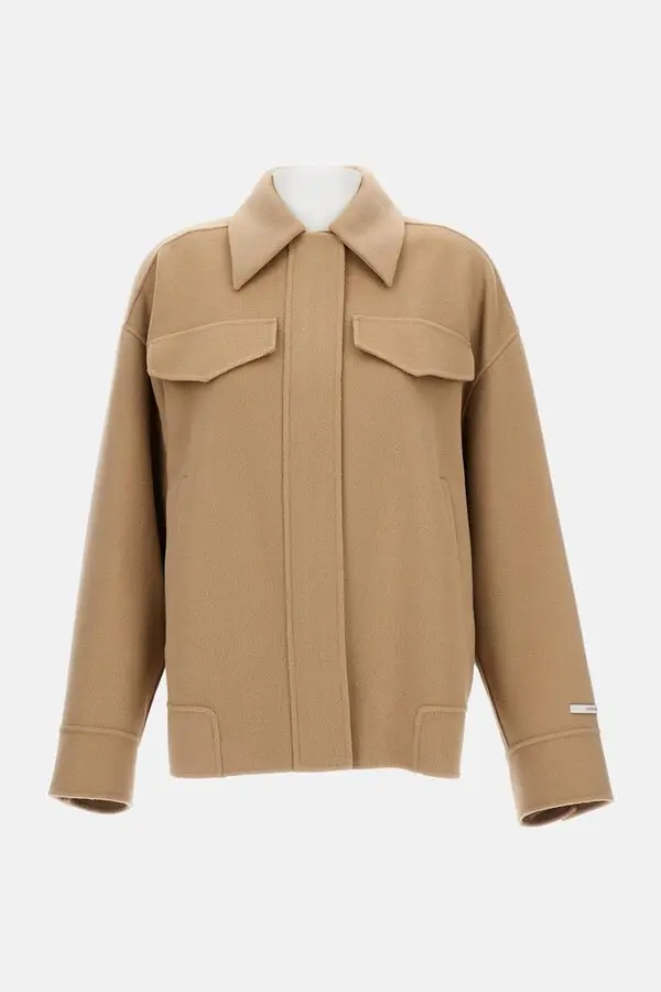 Sportmax Wool Jacket - Beige