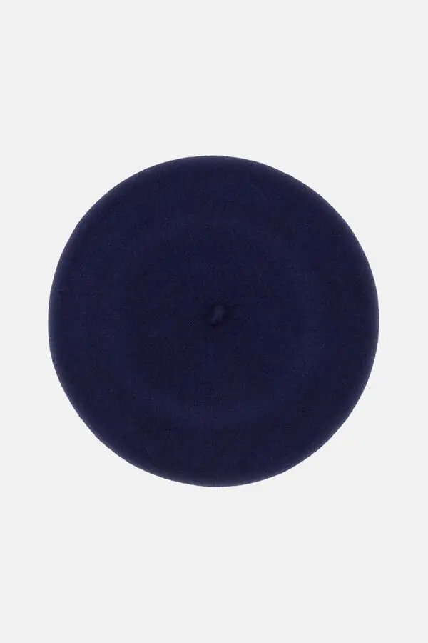 Borsalino Wool Basque Hat - Blue