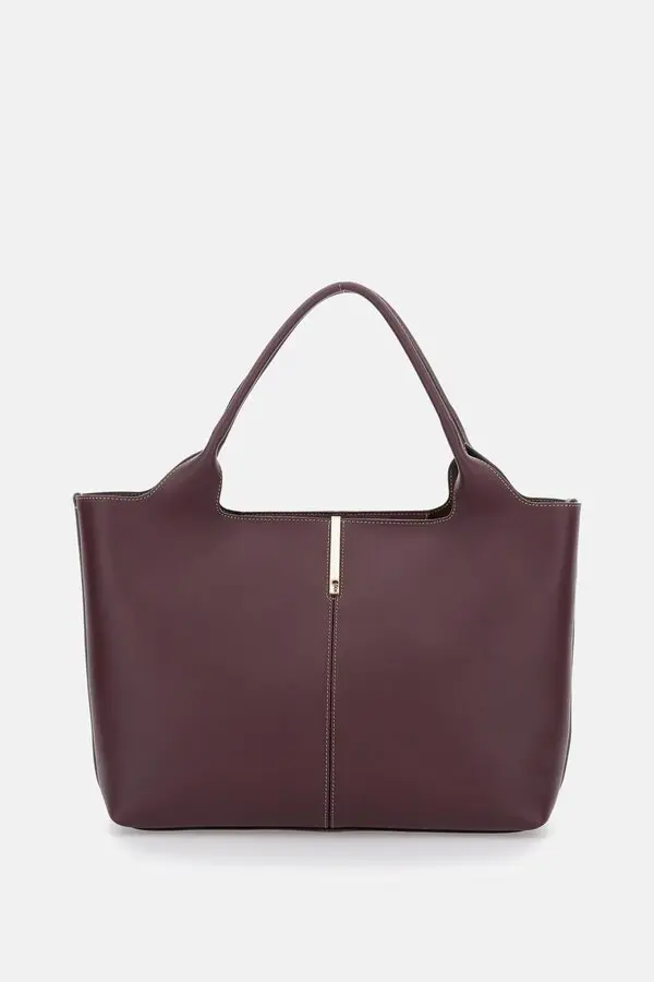 TOD'S Ebr Medium-small Shopping Bag - Brown