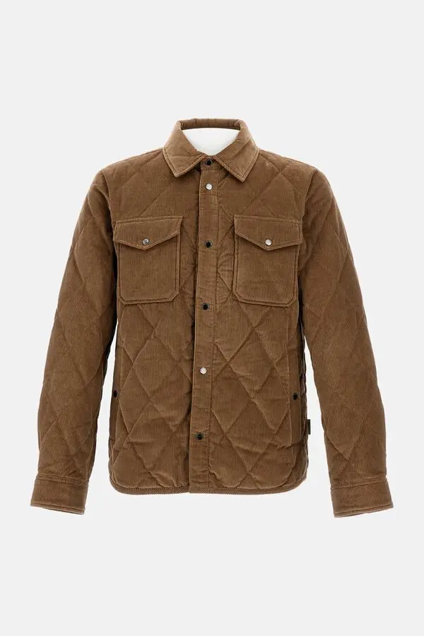 Woolrich Alaskan Corduroy Shacket - Beige