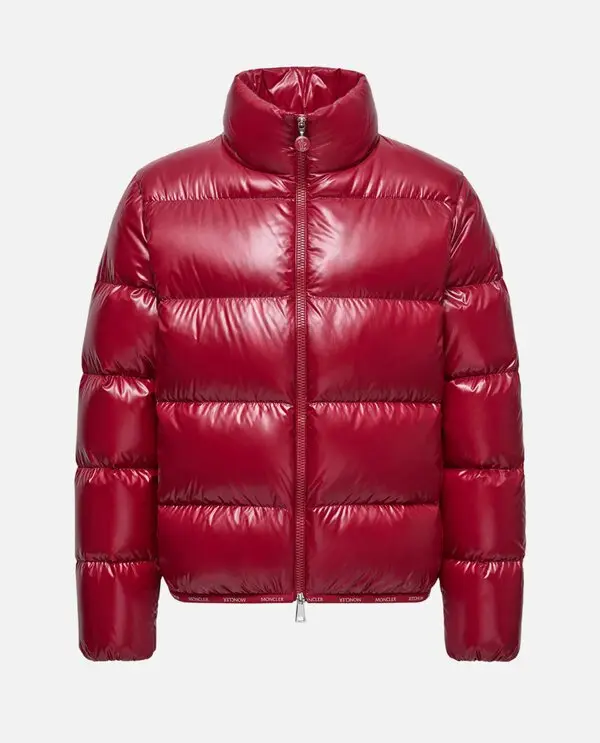 Moncler Abbadia Padded Down Jacket - Red