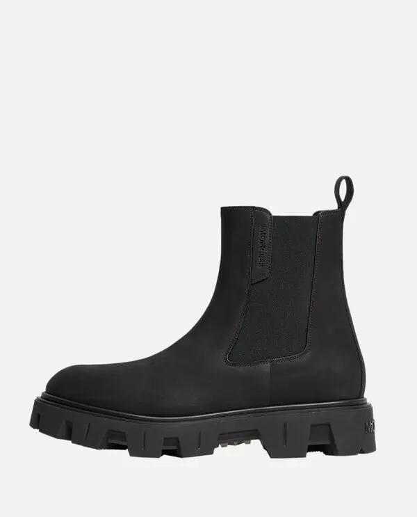 Moncler Peak City Chelsea Ankle Boots - Black