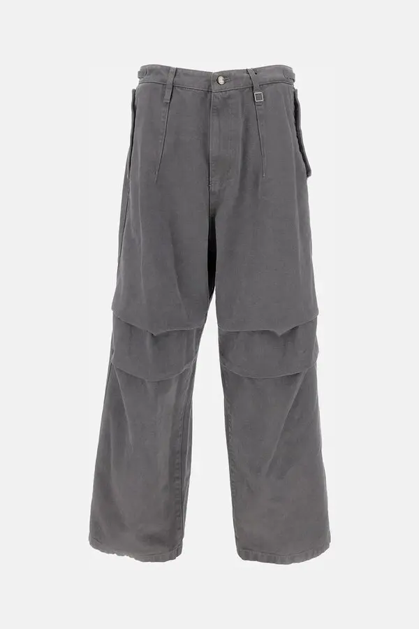 WOOYOUNGMI Wide-leg Trousers - Grey