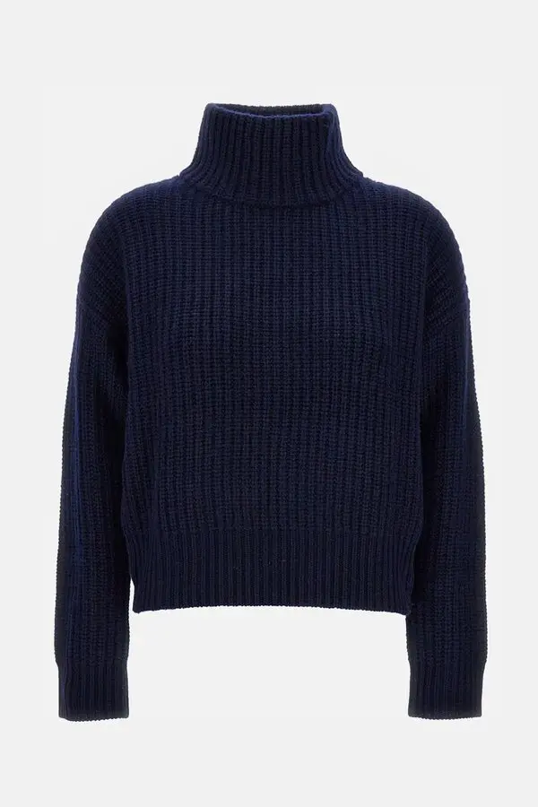 LISA YANG Wool Turtleneck Sweater - Blue