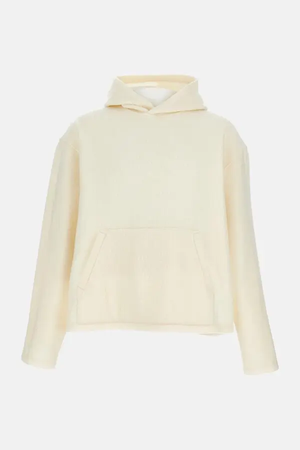 RIER Wool Hoodie - White