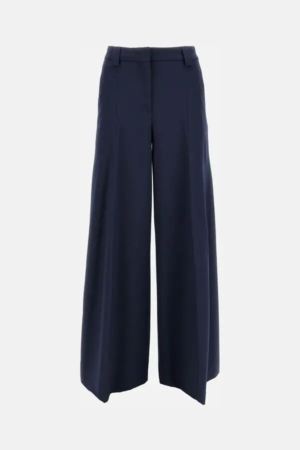 THELATEST Wide Leg Trousers - Blue