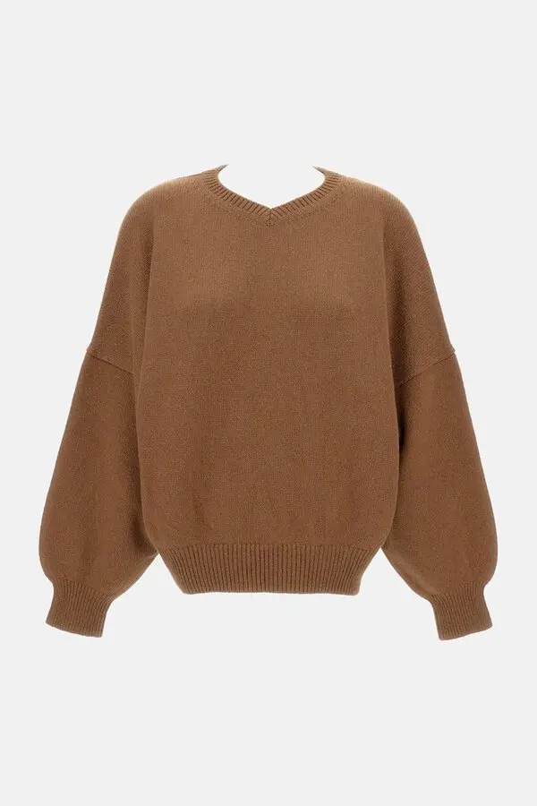 Khaite Wolfe Sweater - Brown