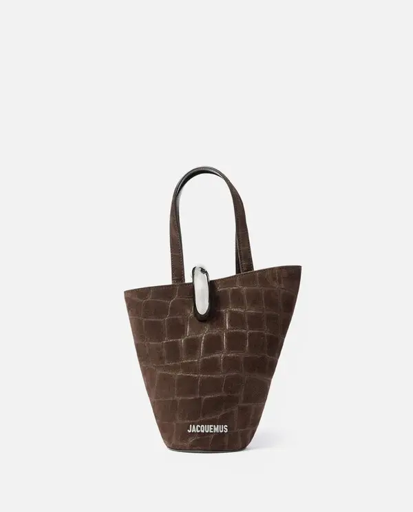 Jacquemus Le Petit Bambola Bucket Bag - Brown