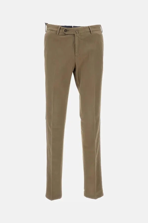PT TORINO Straight Leg Trousers - Beige