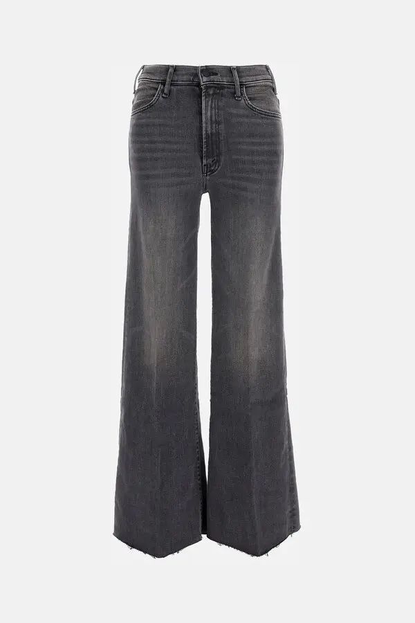 MOTHER Hustler Roller Sneak Fray Jeans