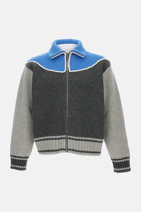 Bottega Veneta Wool Cardigan With Zip