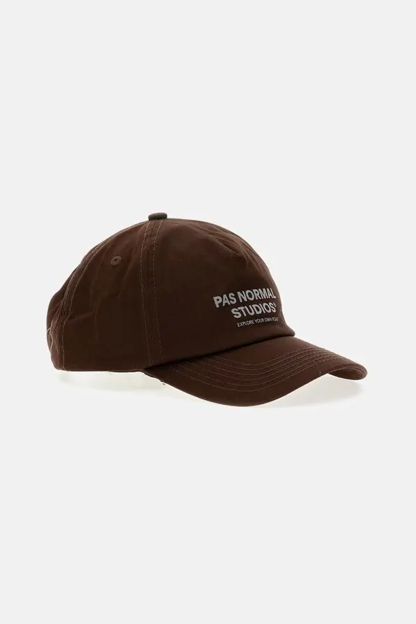 PAS NORMAL STUDIOS Off-race Cap - Brown