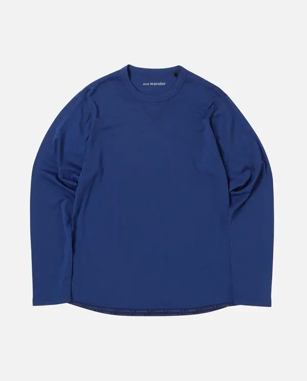 AND WANDER 28 Merino Base Long Sleeve T-shirt