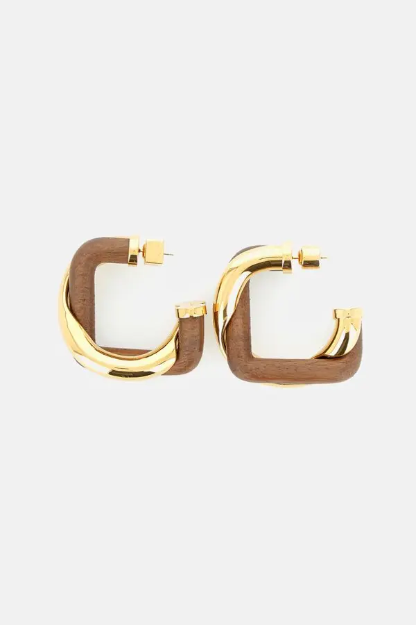 Jacquemus Les Boucles Double Hoop Earrings