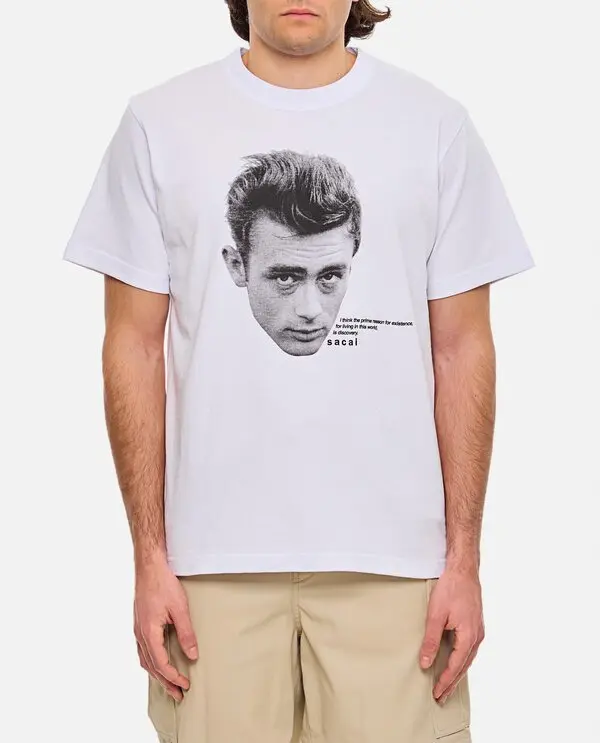 Sacai James Dean T-shirt - White