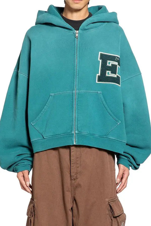 ERL Letterman Hooded Knit