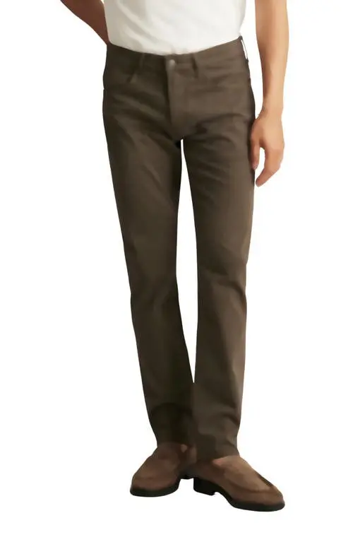MAVI Jake Slim Fit Jeans - Khaki Stripe