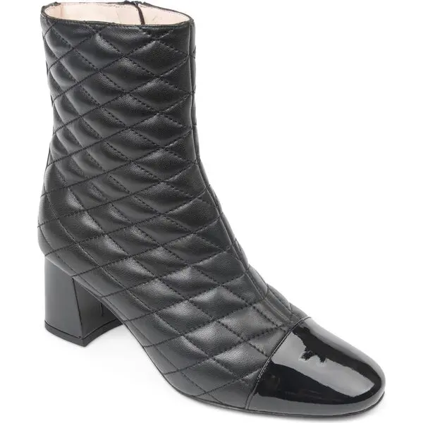 PAUL MAYER Tina Quilted Leather Bootie