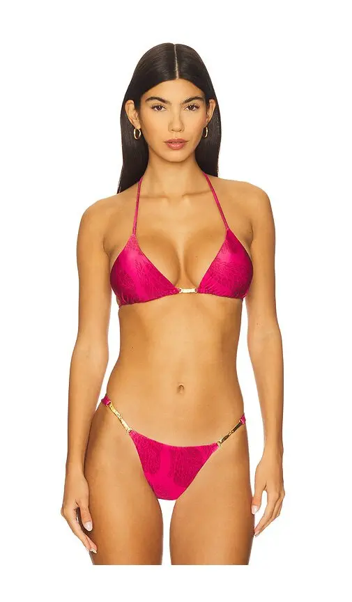 VIX PAULA HERMANNY Candice Triangle Bikini Top