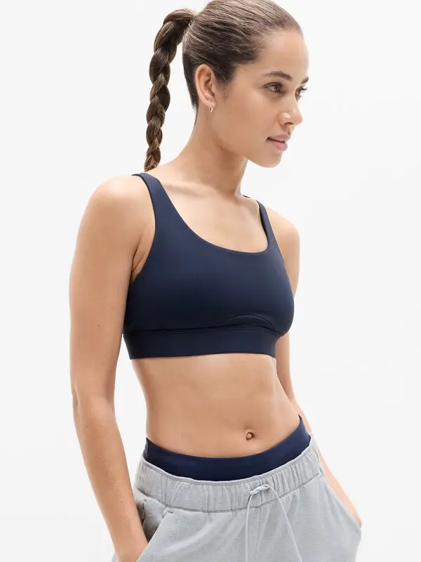 Athleta Interval Sports Bra A-c - Eclipse