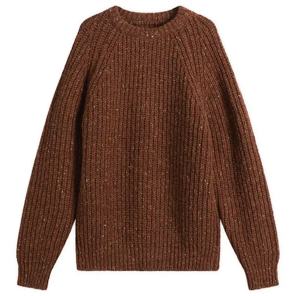 HOWLIN BY MORRISON Howlin' Taste Of The Future Rib Crew Neck Jumper