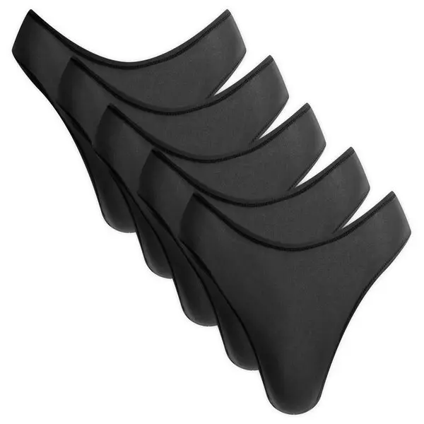 SKIMS Fits Everybody Bundle Thong 5 Pack - Onyx