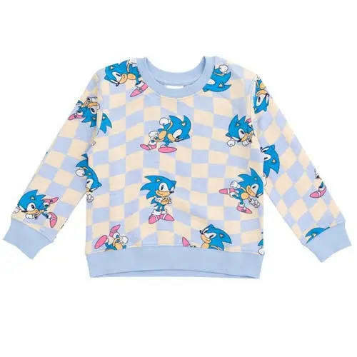 SEGA Sonic The Hedgehog Pullover Sweatshirt