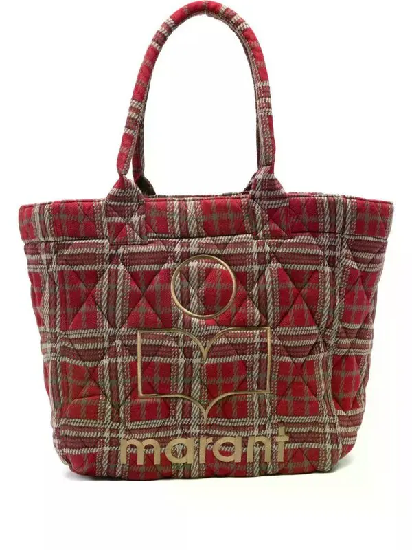 Isabel Marant Yenky Tartan Tote