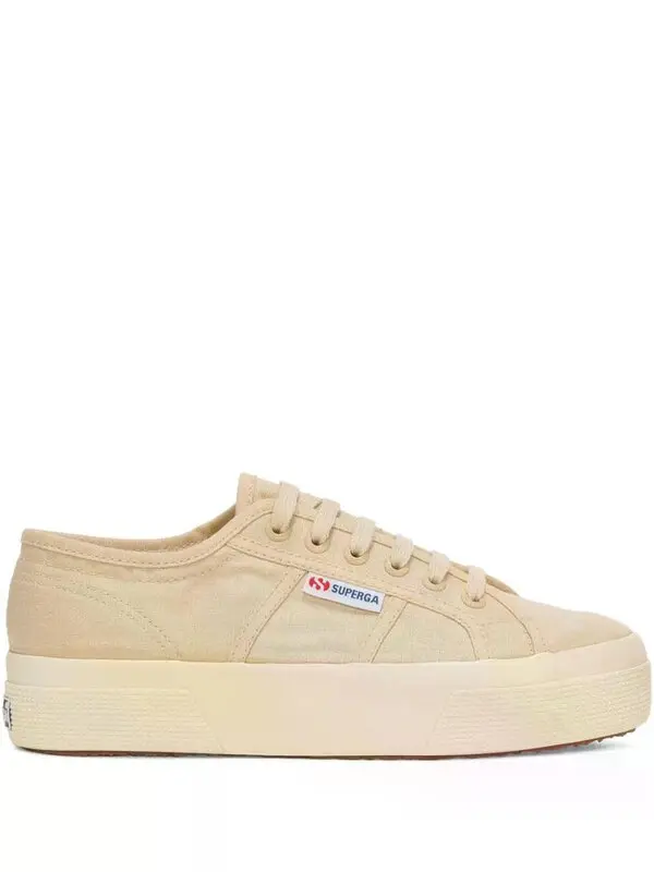 Superga Platform Lace-up Sneakers - Neutrals