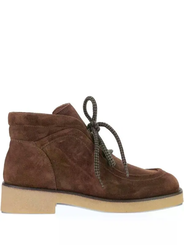 Sartore Lace-up Suede Boots