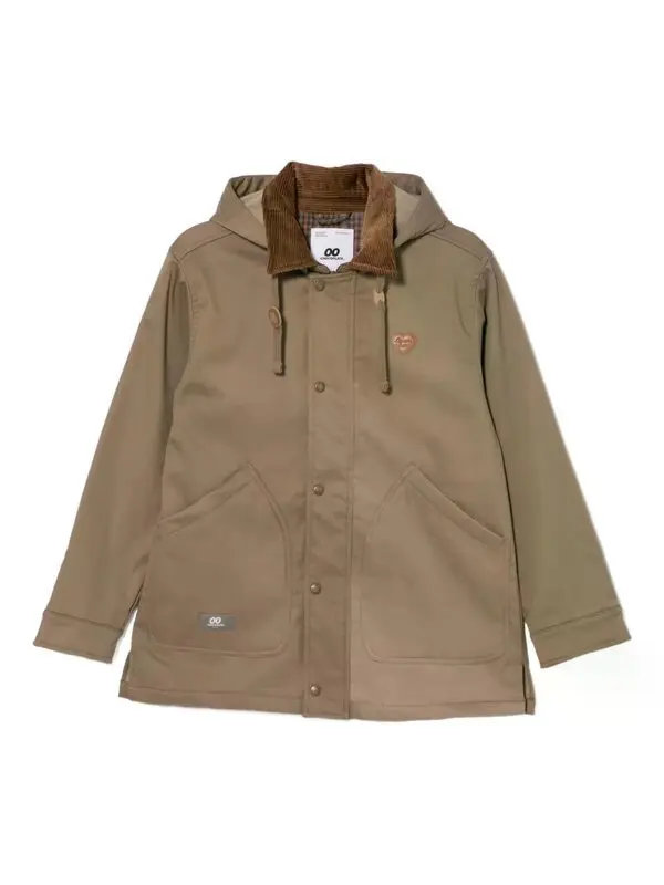 CHOCOOLATE Heart-patch Jacket - Brown