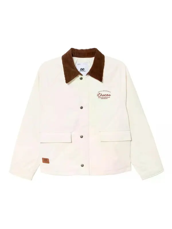 CHOCOOLATE Logo-embroidered Jacket - Neutrals