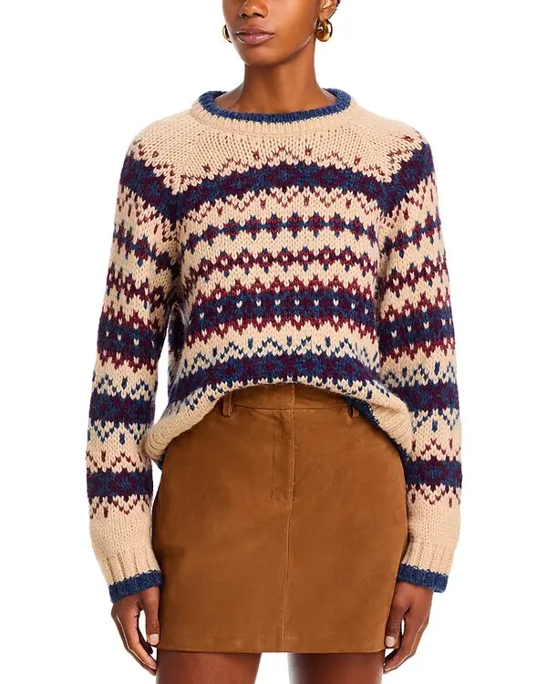 Velvet By Graham & Spencer Makena Crewneck Sweater - Multi