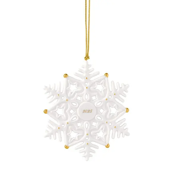 VILLEROY & BOCH Christmas Classics Annual Snowflake Ornament 2025