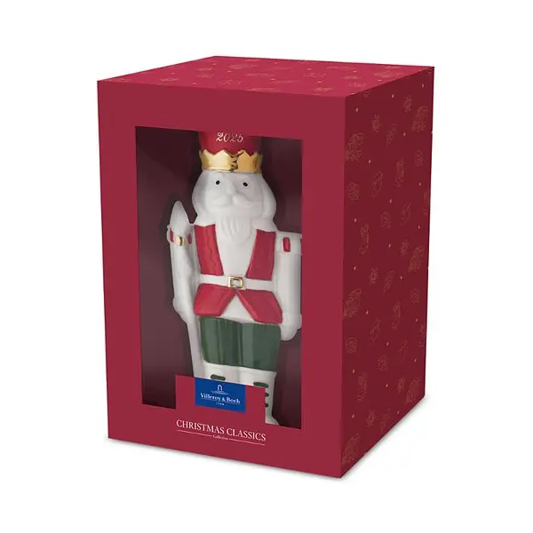 VILLEROY & BOCH Christmas Classics Annual Nutcracker Ornament 2025