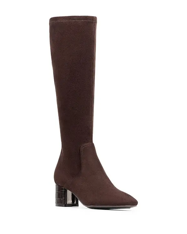 DONALD PLINER Florish Tall Boots - Dark Brown