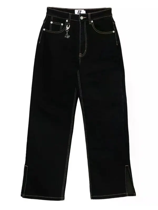 Izzue Logo-chain Jeans