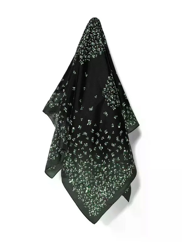 Michael Kors Floral-print Scarf