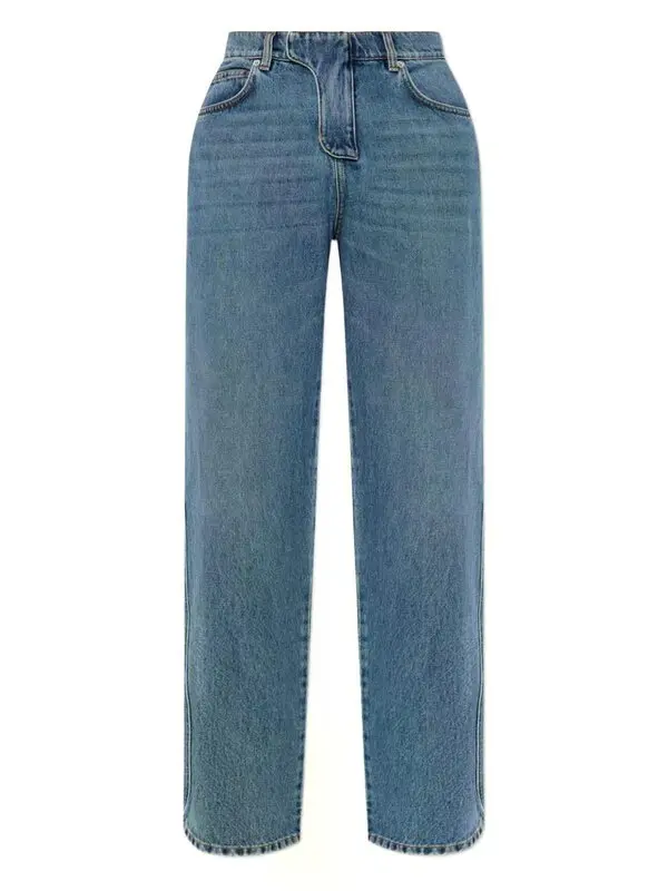 Balmain Logo-patch Jeans