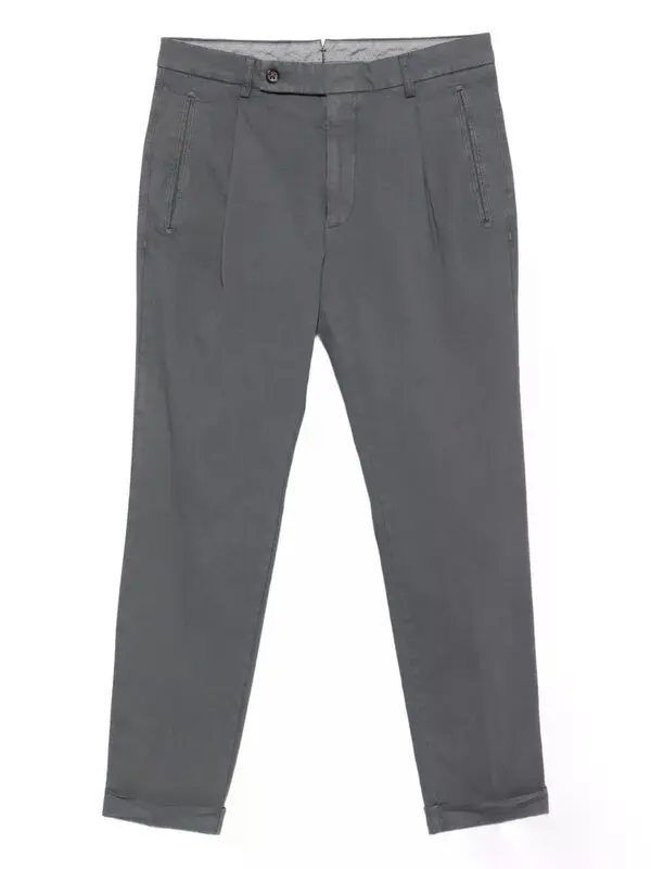 BERWICH Pleated-pocket Trousers