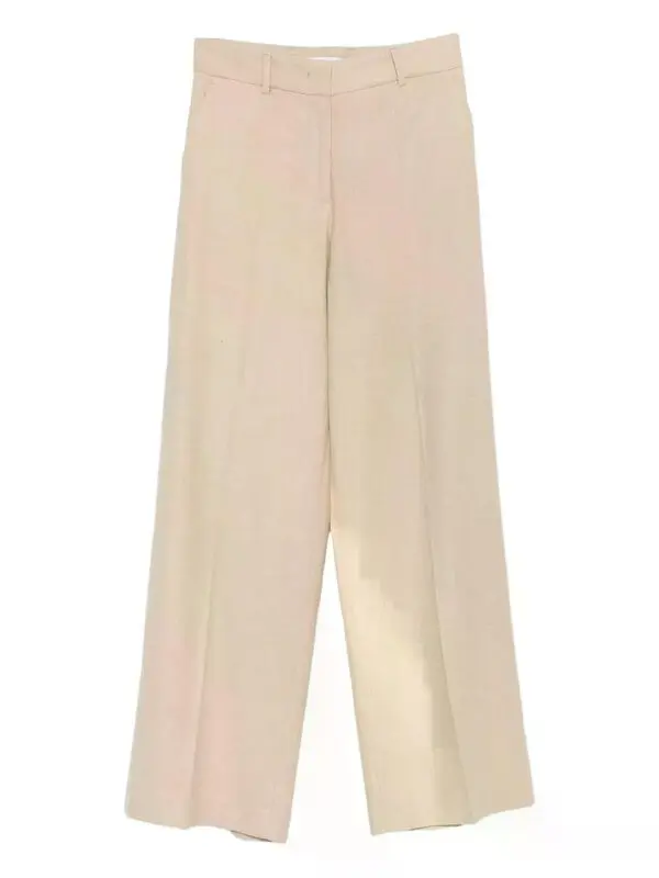 MANUEL RITZ Concealed-fastening Straight Trousers