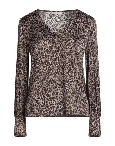 CAMICETTASNOB Leopard-print Satin Top