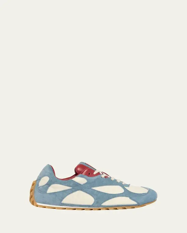 Bottega Veneta Orbit Lite Lace-up Sneakers - White