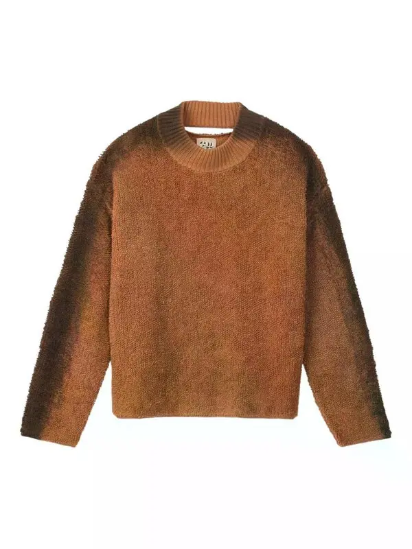 Camper Ombre-effect Merino-wool Sweater - Brown