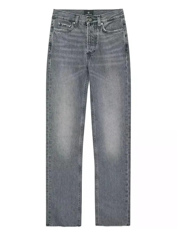 ANINE BING High-rise Five-pocket Jeans